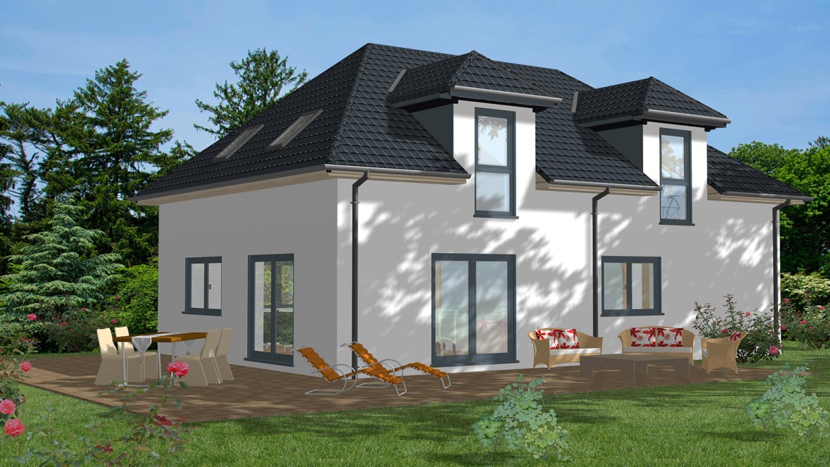 Walmdachhäuser - Schneider Massivhaus